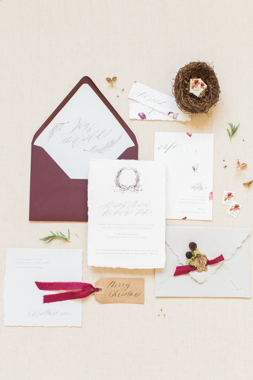 Wedding Inspiration: The Most Wonderful Time of The Year | Sarah Ann Design