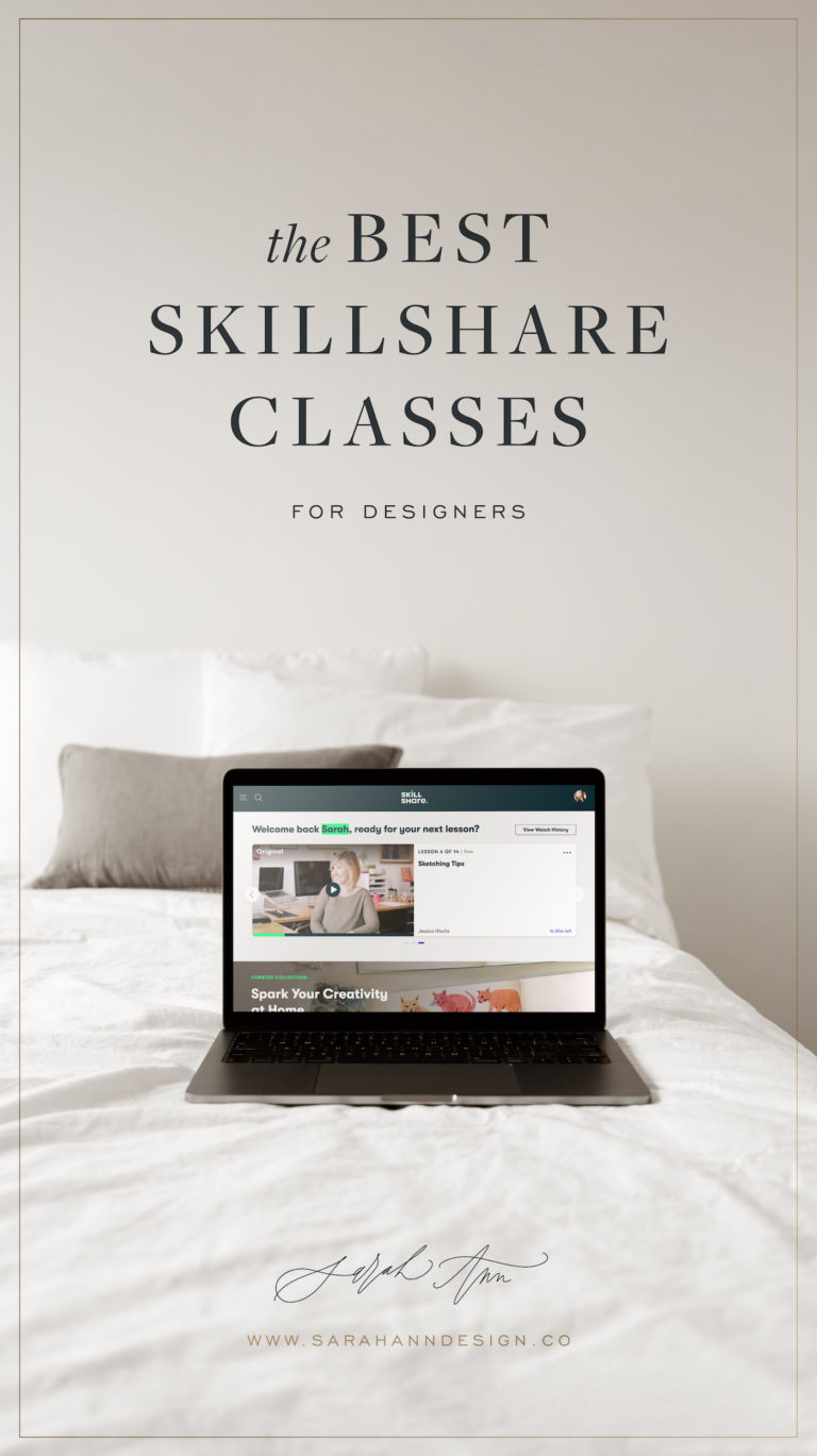 Best Skillshare Classes for Designers // Learn Graphic Design