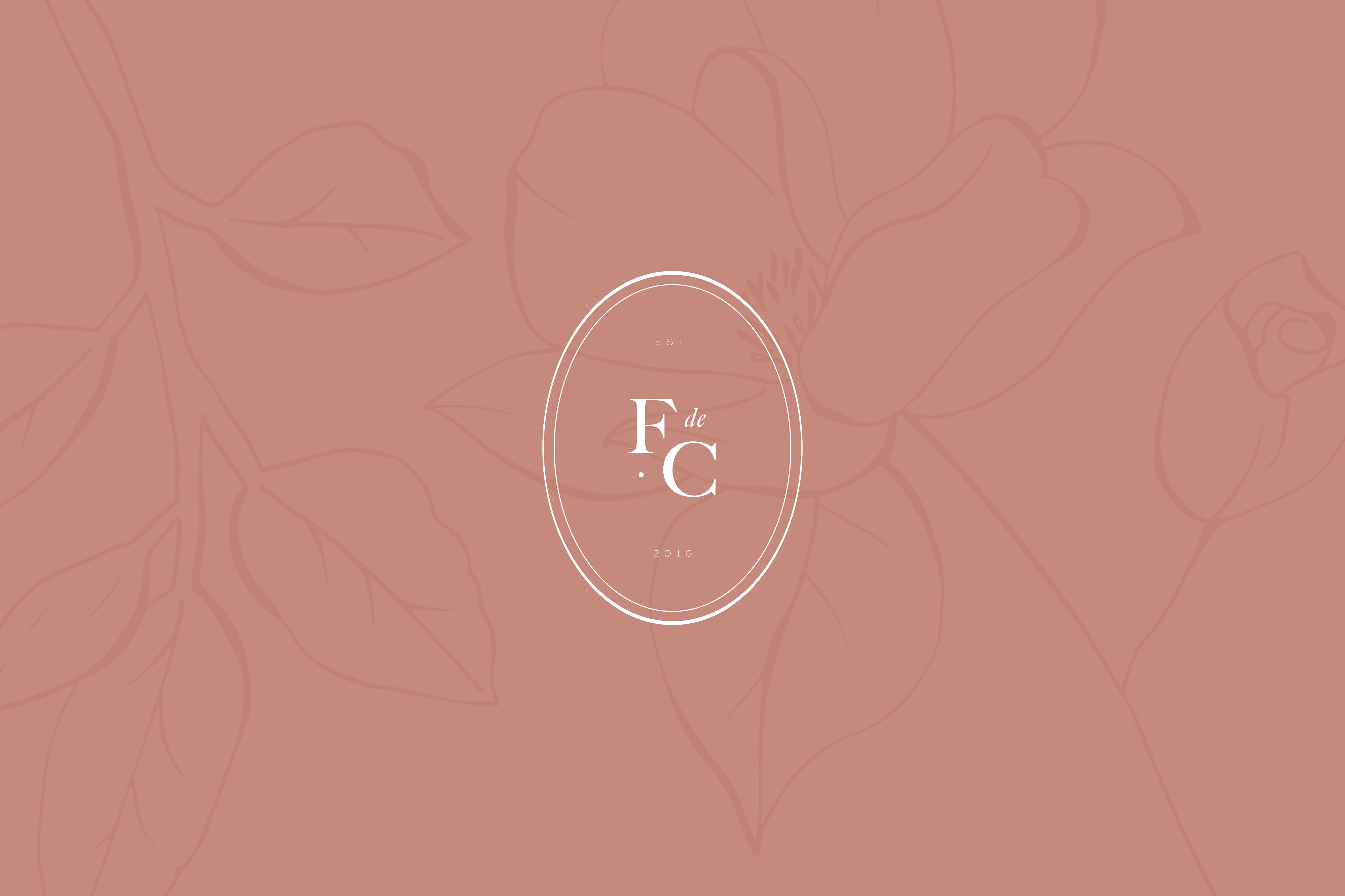 Custom Logo Design and Brand Design | Flor De Casa | Sarah Ann Design
