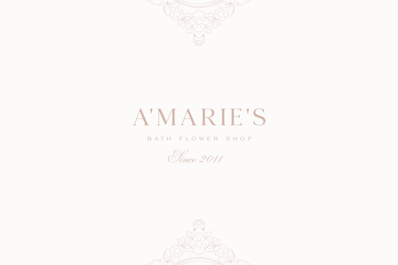 Soap and Bath Products Brand Design: A'marie's Bath Flower Shop