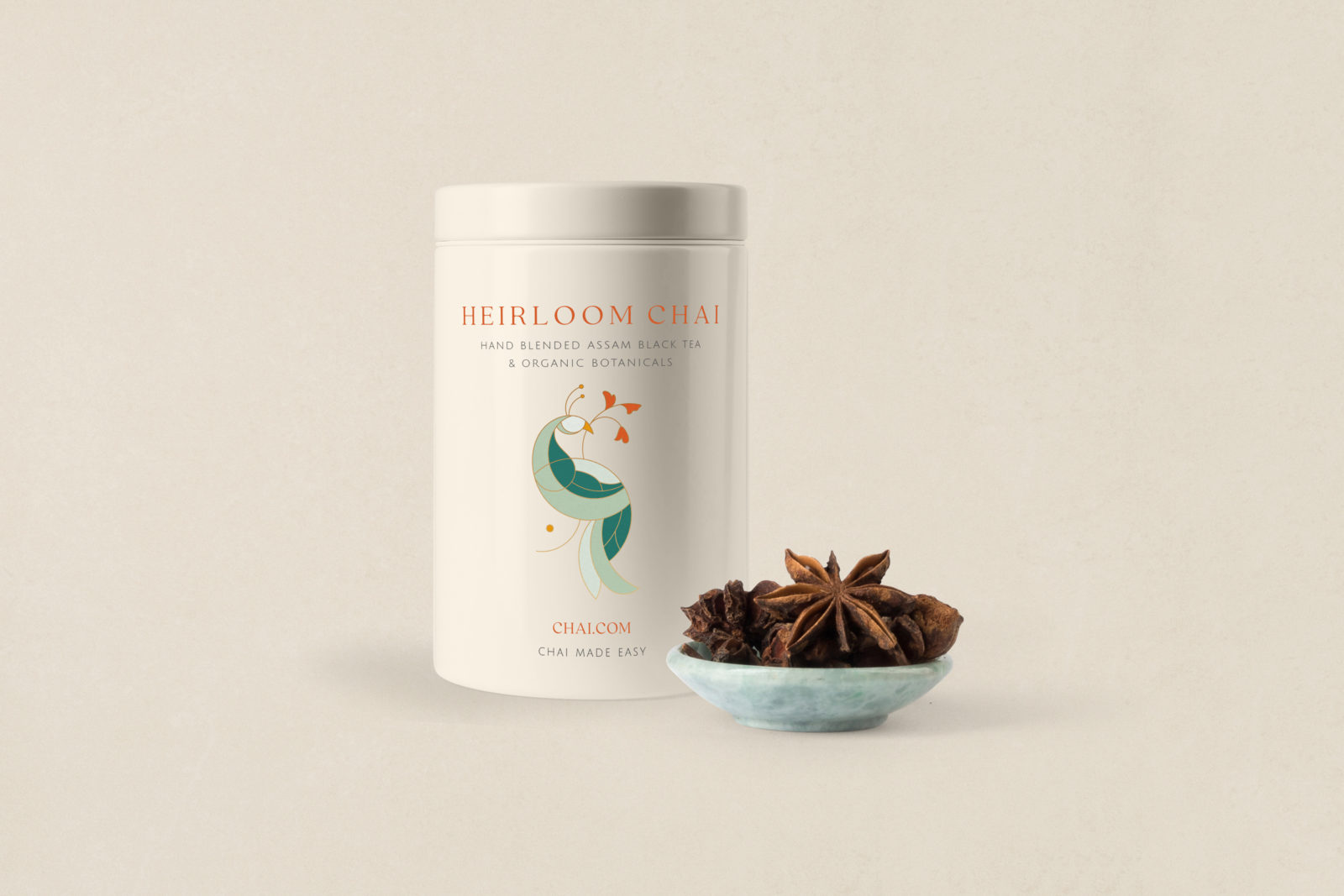 Brand Design & Packaging: Chai.com | Sarah Ann Design