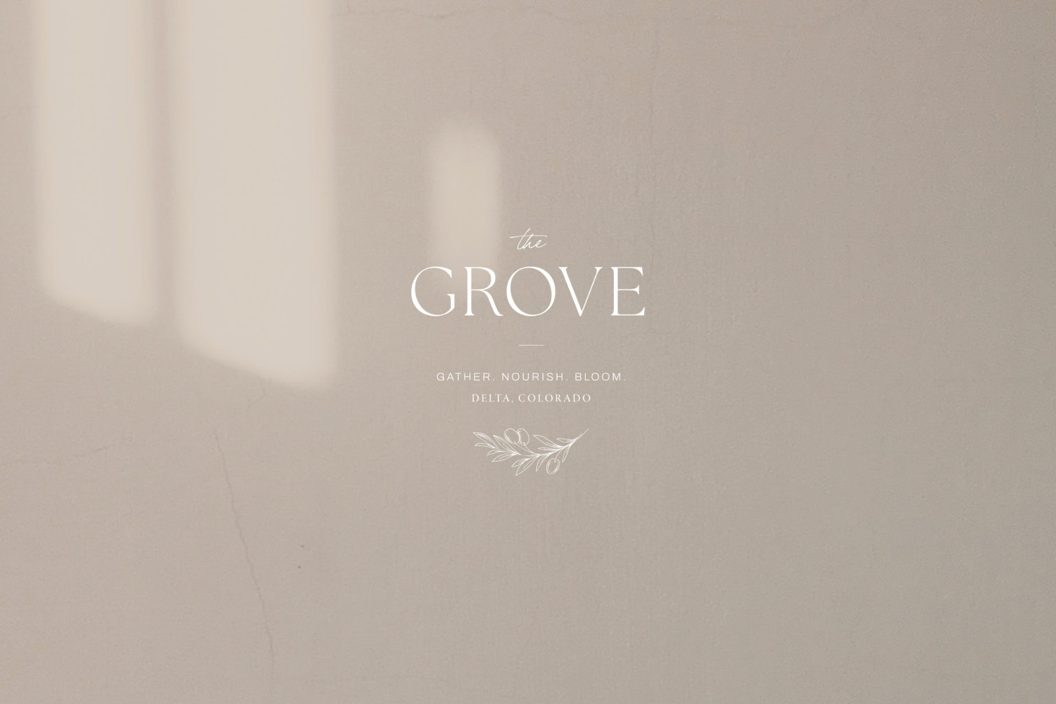 Farmhouse Brand Design | The Grove: Custom Brand Identity