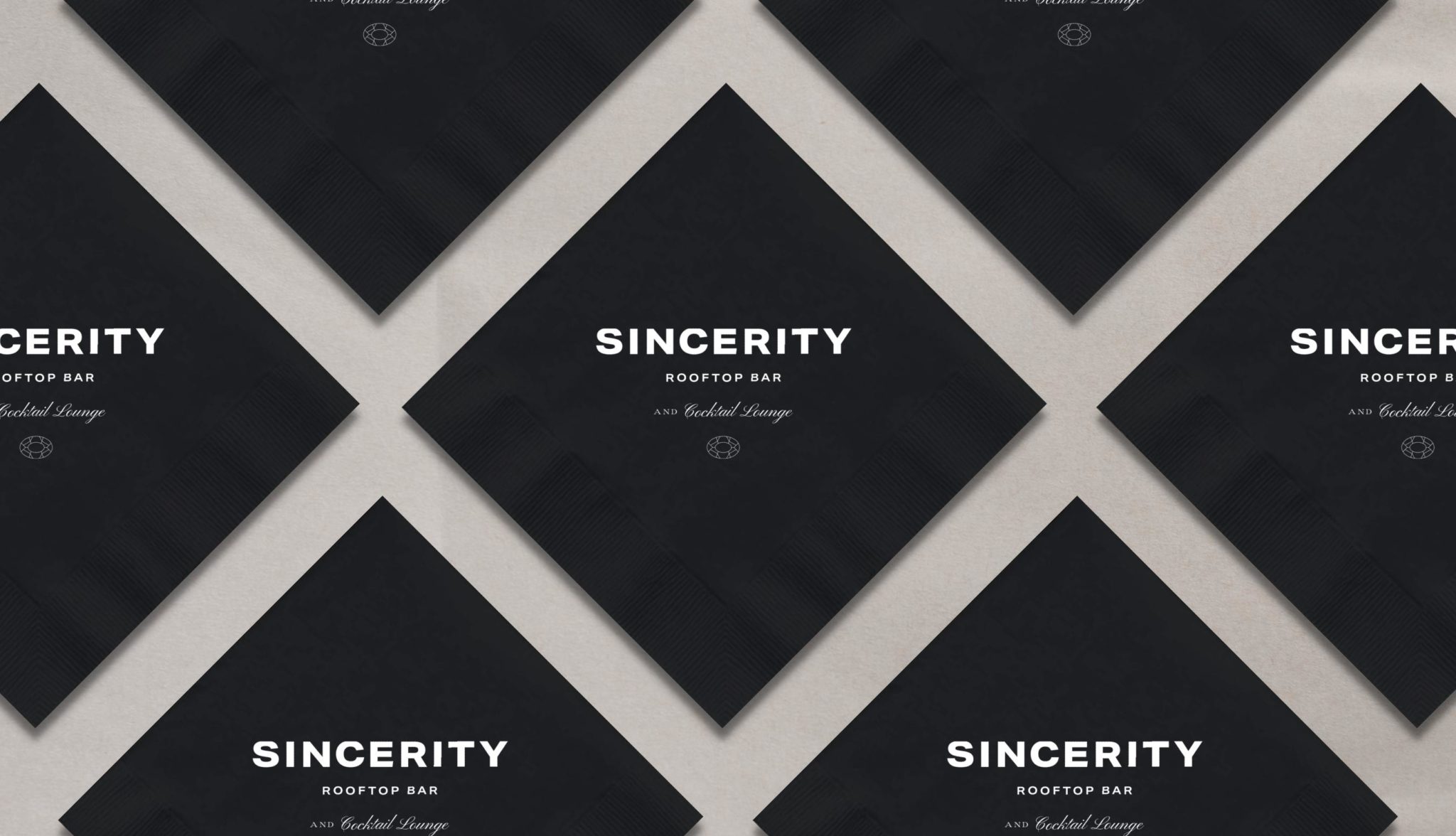 Brand Design: Sincerity Rooftop and Bar | Sarah Ann Design