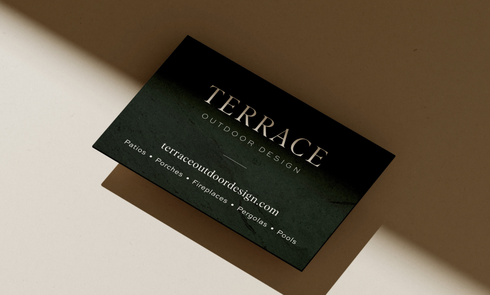 Terrace Outdoor Design | Architecture Logo Design & Brand