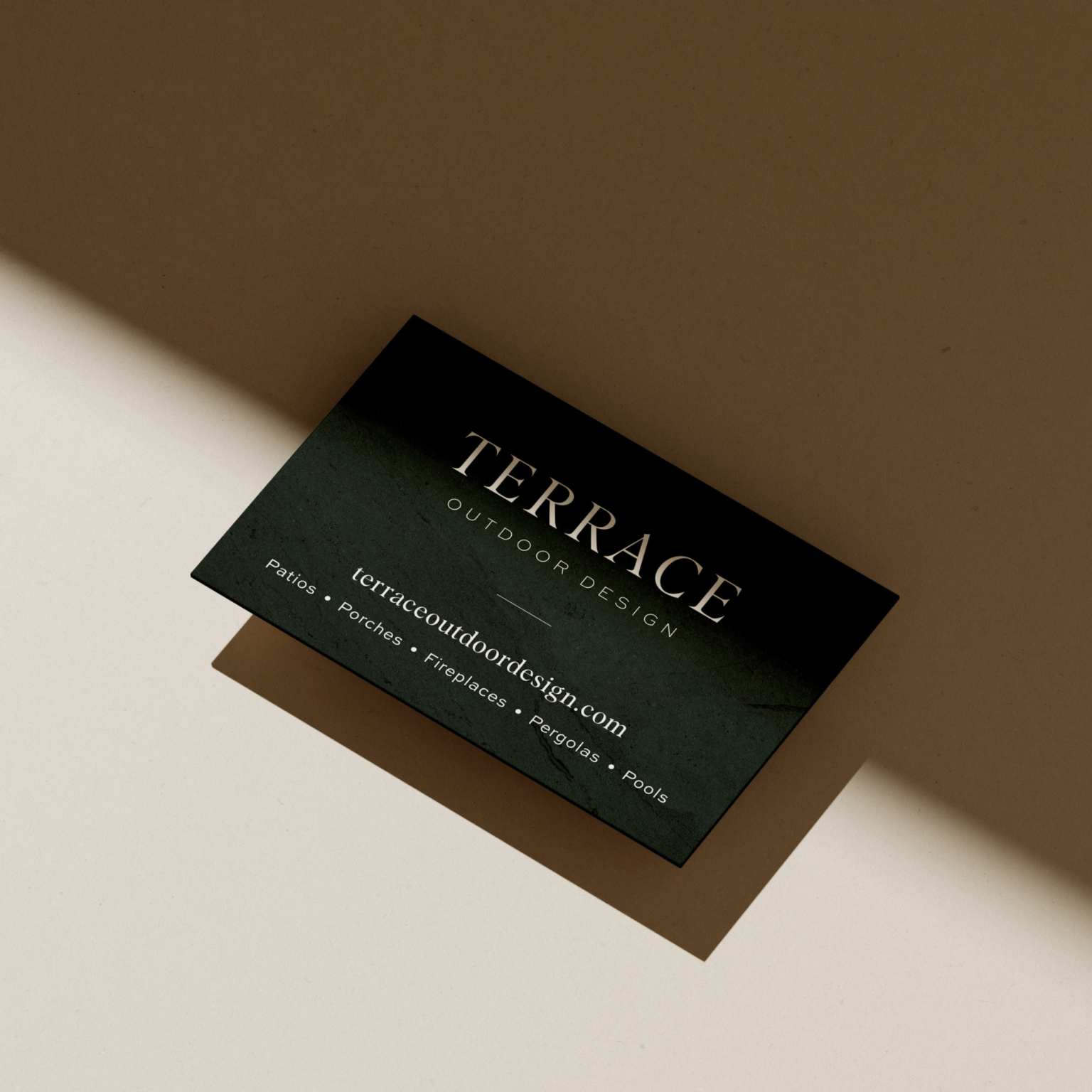 Terrace Outdoor Design | Architecture Logo Design & Brand