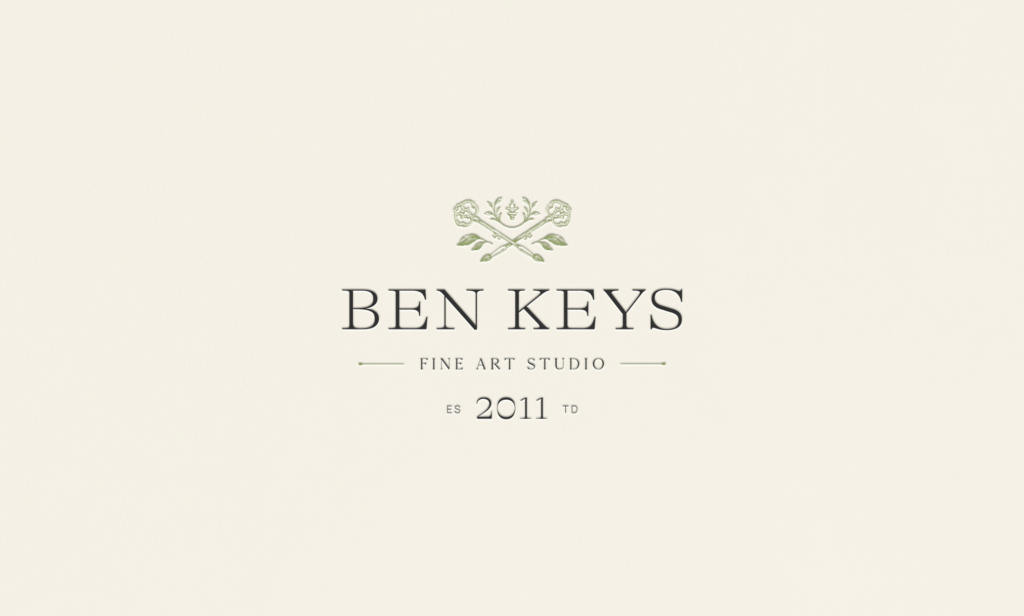 Brand Design: Ben Keys Fine Art Studio | Sarah Ann Design