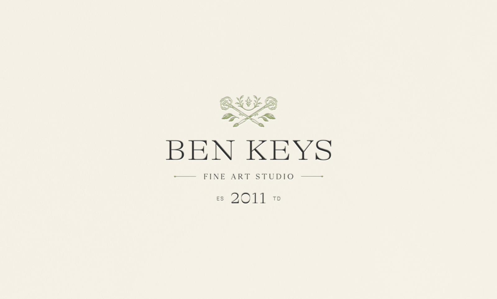 Brand Design: Ben Keys Fine Art Studio | Sarah Ann Design