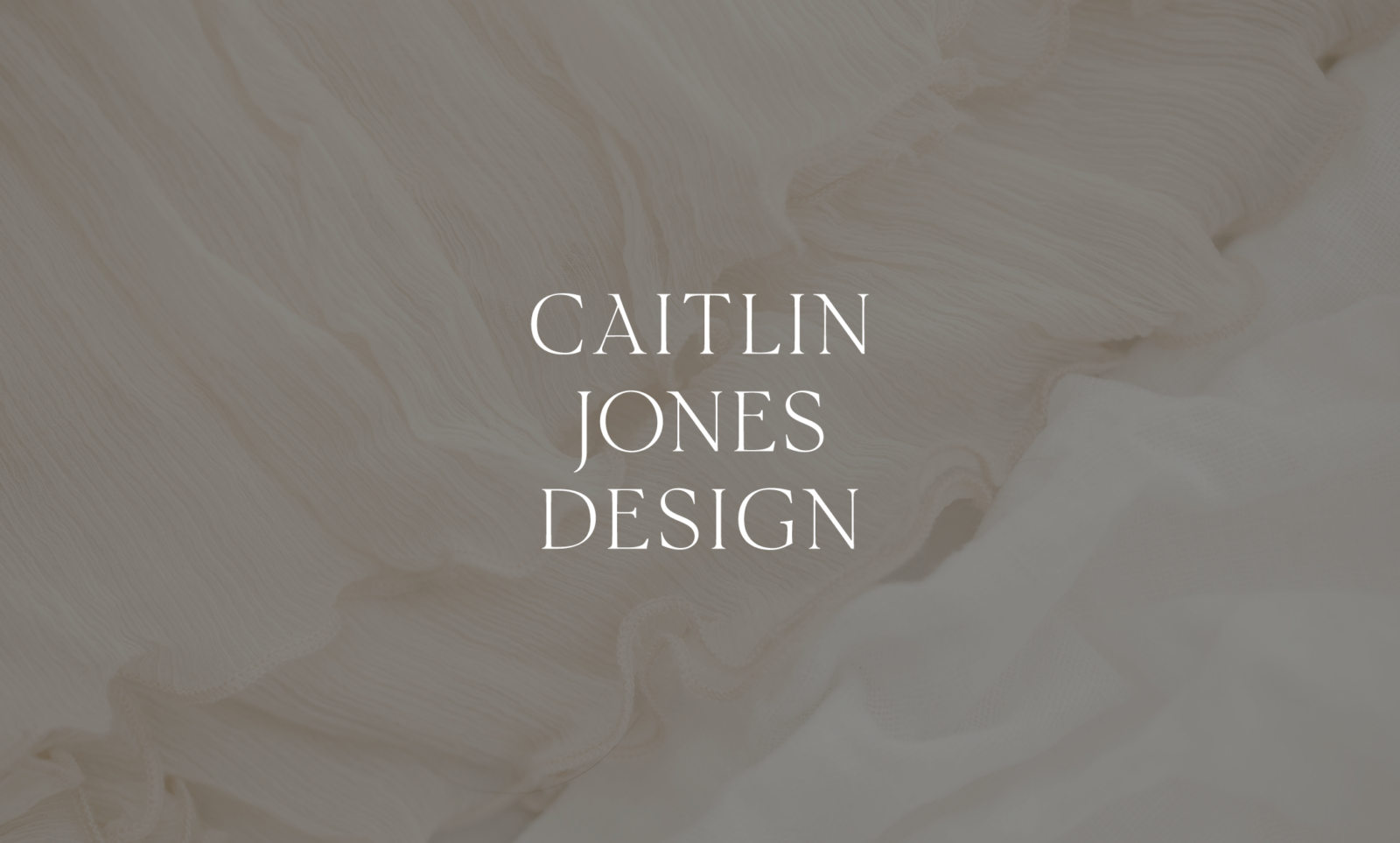Interior Designer Brand Identity for Caitlin Jones Design