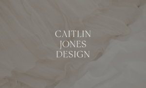 Interior Designer Brand Identity for Caitlin Jones Design