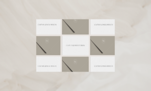 Interior Designer Brand Identity for Caitlin Jones Design