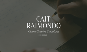 Academic • Editorial • Literary // Brand Design for Cait Raimondo