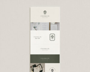 Semi Custom Brand Transformation: Franklin Paper Studio | Sarah Ann Design