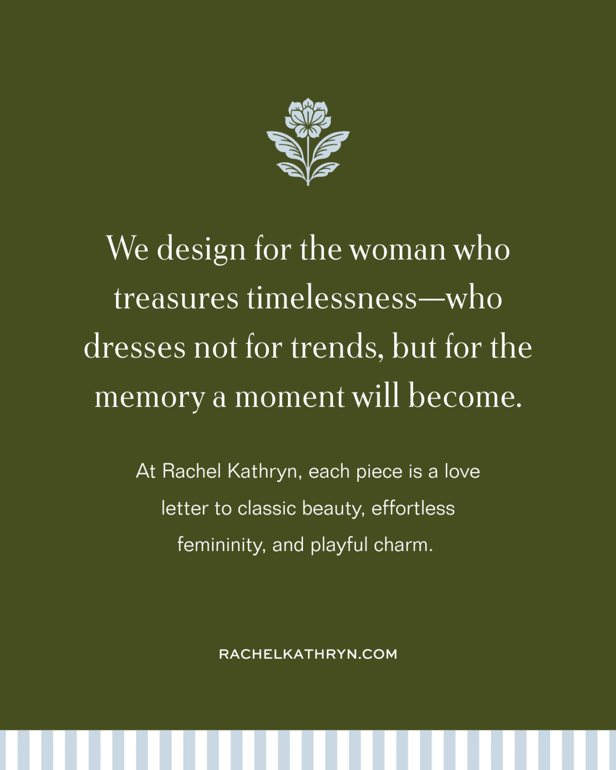 Feminine Brand Design | Rachel Kathryn, Fashion Designer